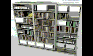 Slide-To-Side Shelves 7 shelves in 3 row for storage-picking